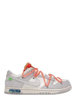 Nike Off- X Dunk Low 'Lot 45 Of 50' Sneakers - White | Editorialist